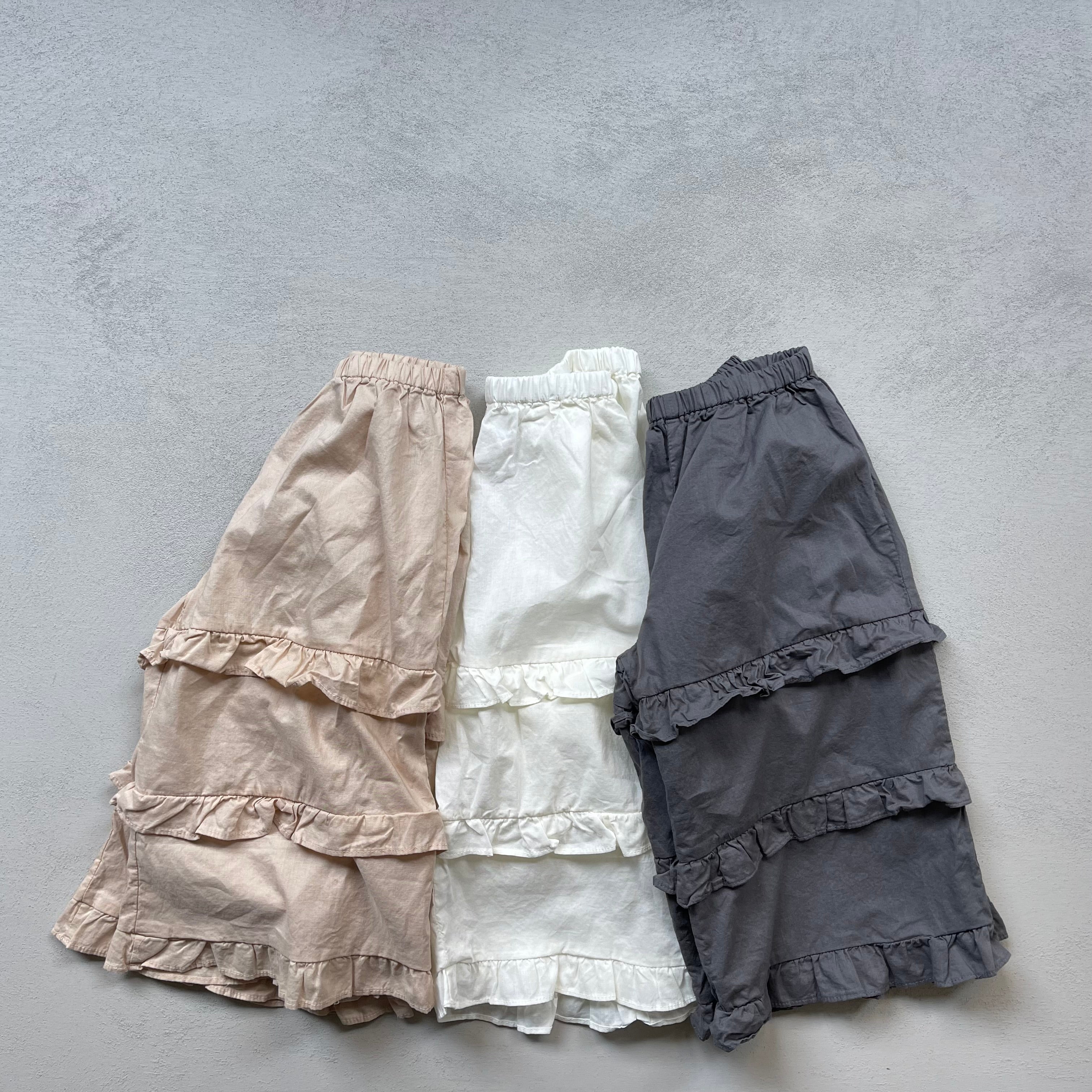 relax frill pants – こどもふくnemo